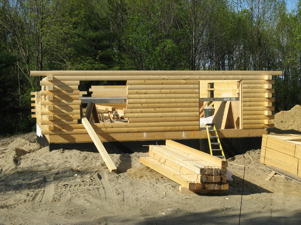 Log Home Timbers - Mead Lumber Co. Inc.